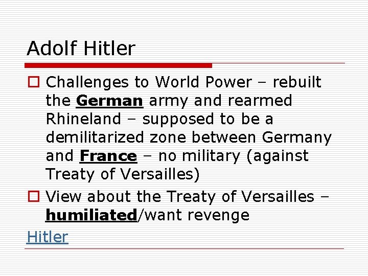 Rise of Dictators Hitler Mussolini and Tojo Adolf