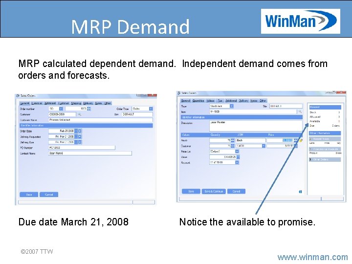 Product Training Manufacturing Planning and Execution Where Lean