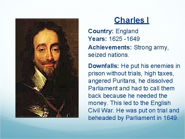 Overview In the 1500 s and 1600 s