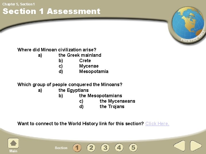 World History Connection to Today Chapter 5 Section