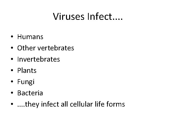 Fundamentals of Virology BIOT 316 Dr Natasha Anwar