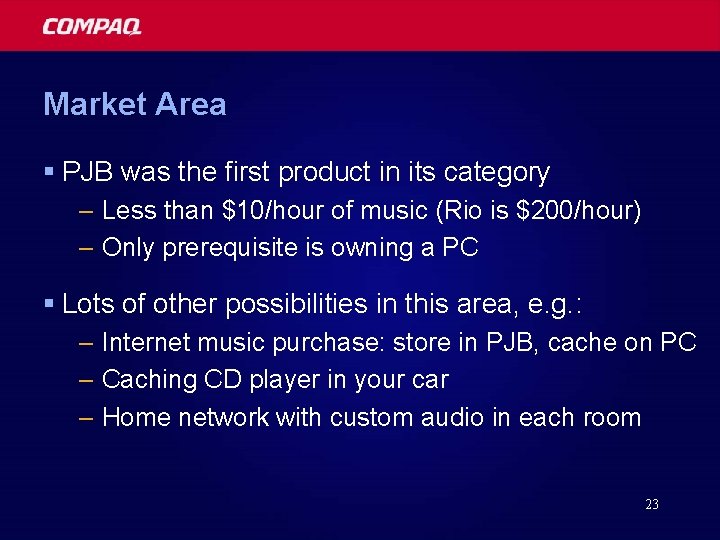 Personal Jukebox PJB Systems Research Center and PAAD