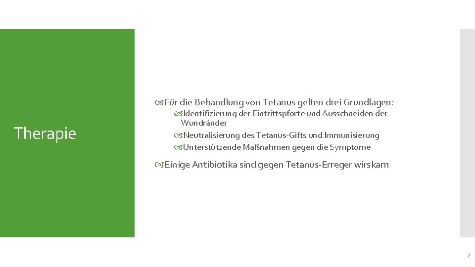Tetanus Erstellt von impf wiki 1 1 Definition