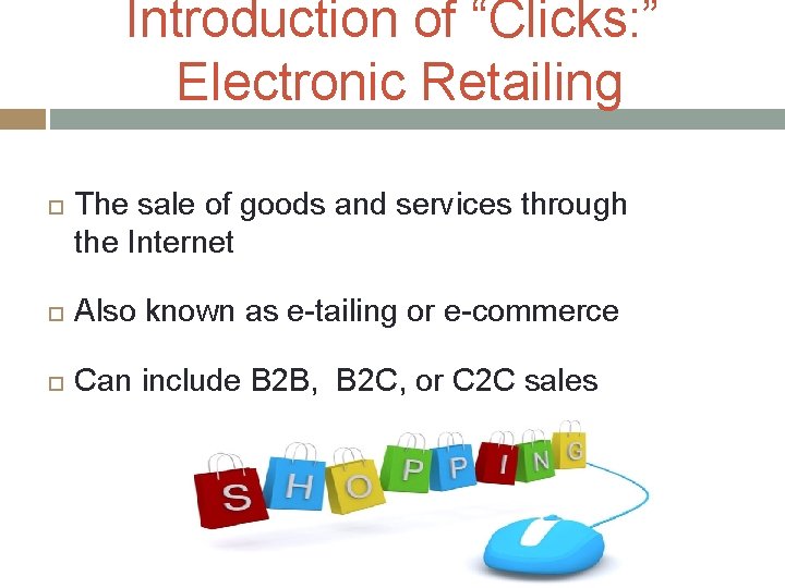 A NEW WAVE OF RETAILING By Jessica Burke