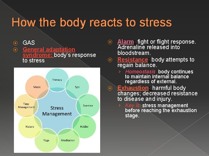 STRESS Wellness I Gunderson STRESS What is it