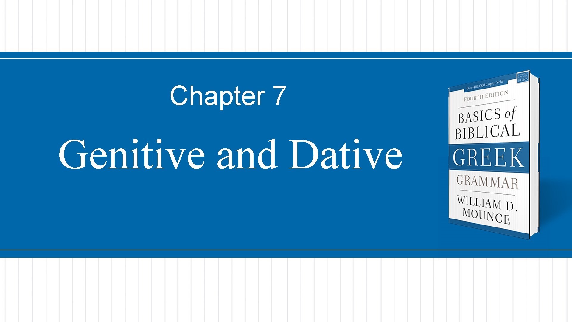 Chapter 7 Genitive and Dative English Grammar Possessive