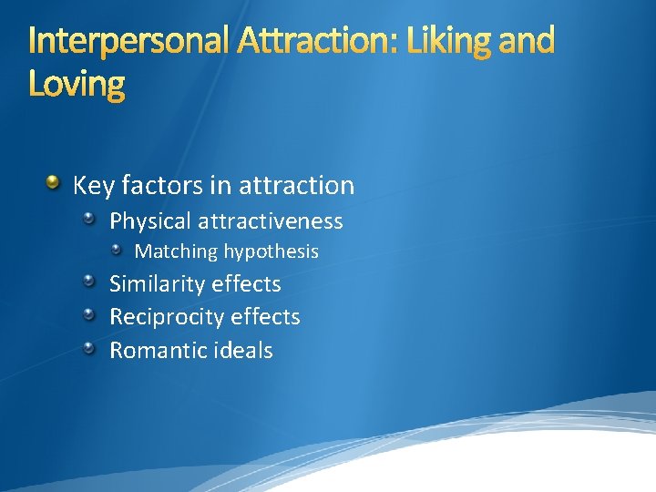 Chapter 12 Social Behavior Person Perception Forming Impressions