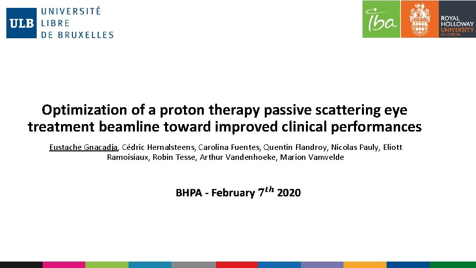 Optimization of a proton therapy passive scattering eye