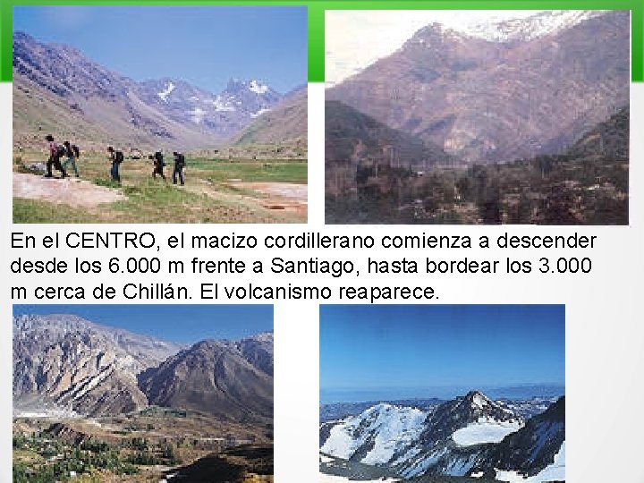 Formas del Relieve Objetivo Reconocer las distintas formas