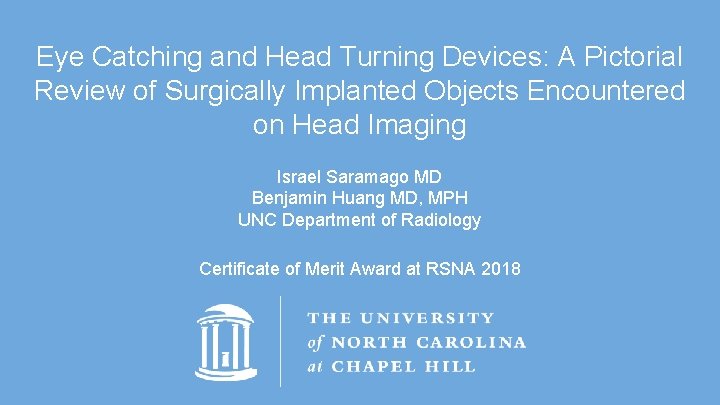 Eye Catching and Head Turning Devices A Pictorial