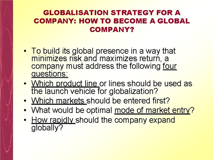 Globalization And its impact on Indian Economy MEANING