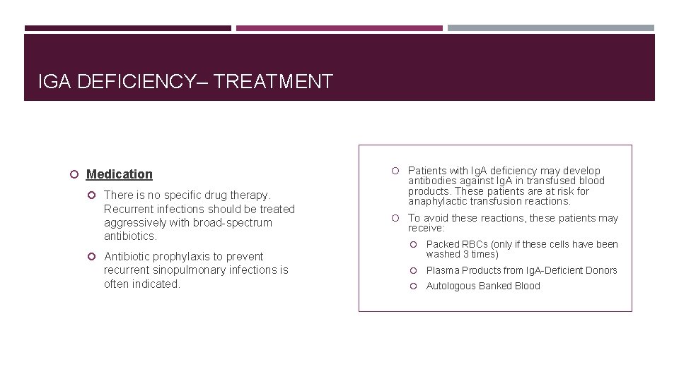 IGA DEFICIENCY BY BRITTNI MCCLELLAN IGA DEFICIENCY DESCRIPTION