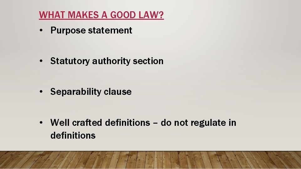 EVALUATING AMENDING YOUR ZONING LAW LOWVILLE MUNICIPAL BUILDING