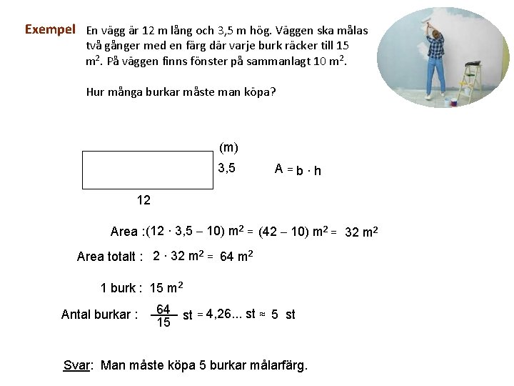 3 5 Omkrets och area Omkrets Med omkrets