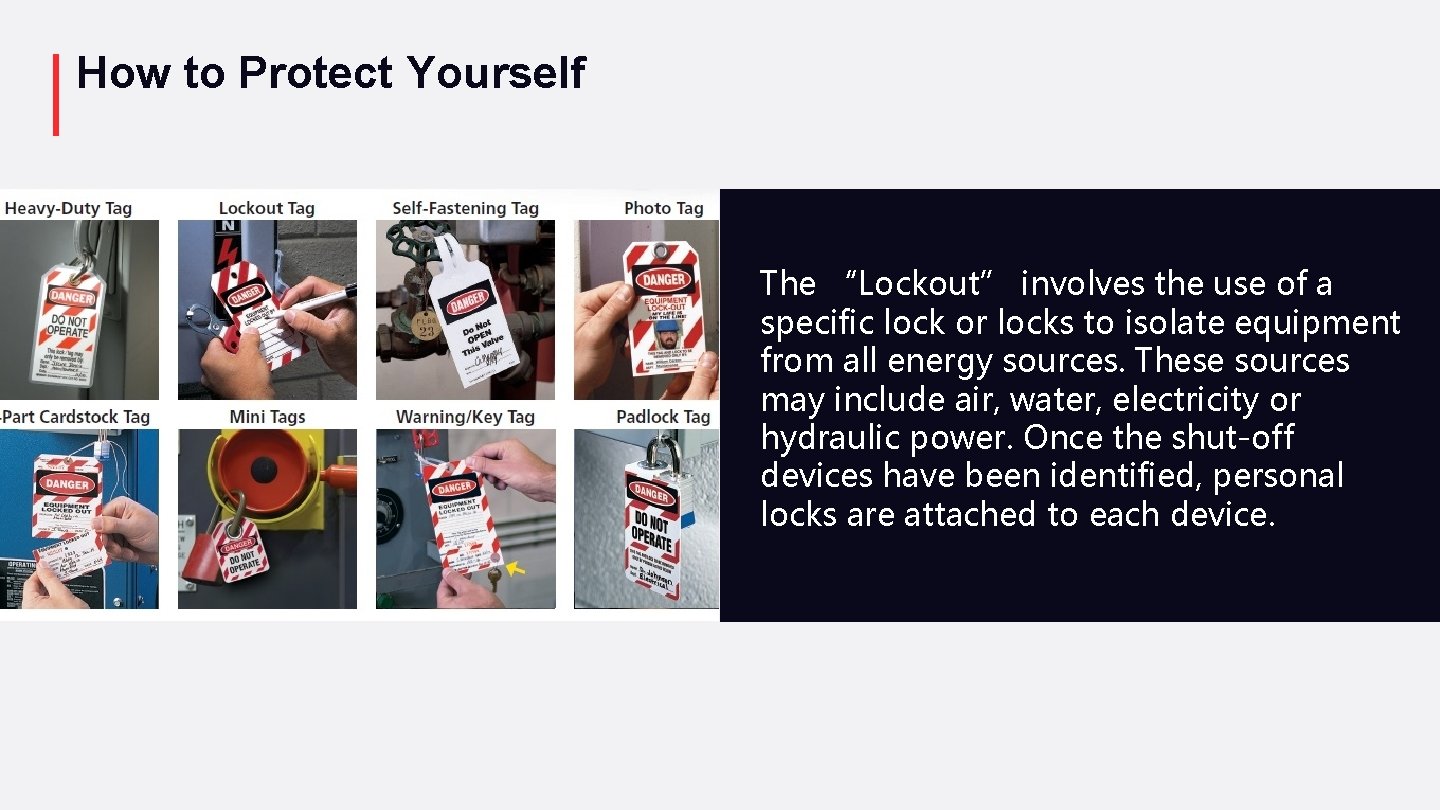 Click anywhere to get started LOCKOUT TAGOUT TRYOUT