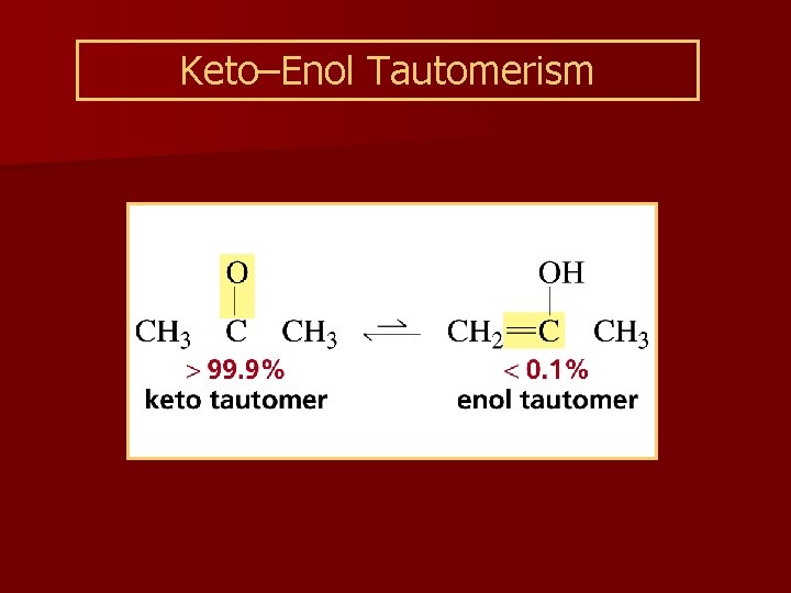 ALDEHYDES AND KETONES Aldehydes and Ketones d d