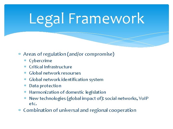 Challenges Global threats Crossborder nature Damage to economy
