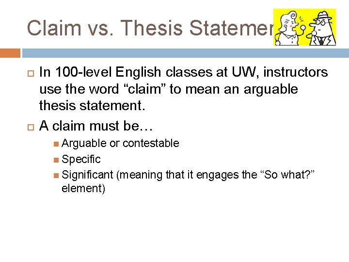 ACADEMIC WRITING CONVENTIONS The Role of the Writing