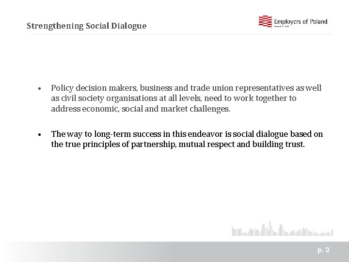Social dialogue as a driver for future development