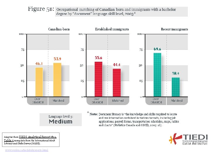 Figures adapted from the TIEDI Analytical Report 11