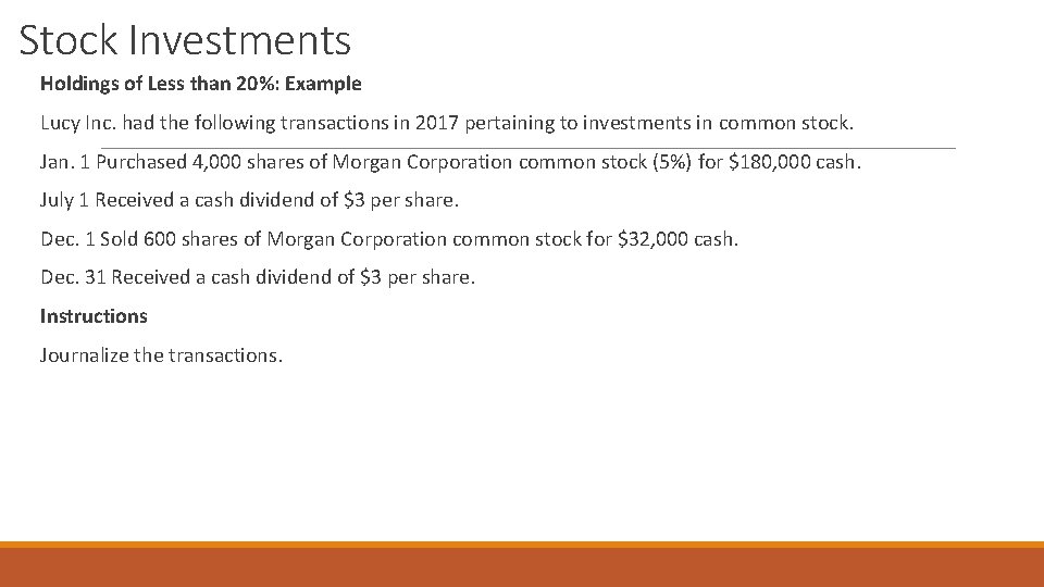 Investments Why Corporations Invest 1 have excess cash