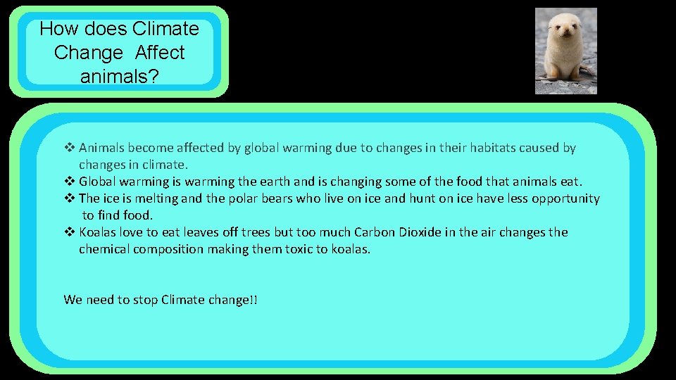 Climate Change By Anna Magee What is Climate