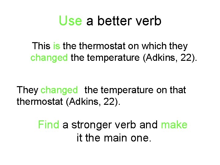 To Be or Not To Be or How