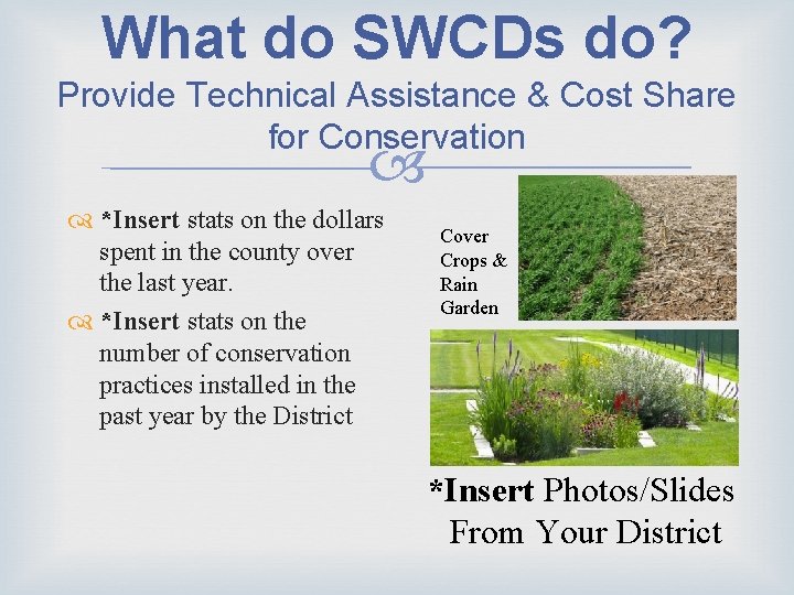Soil Water Conservation District SWCD Insert District Logo