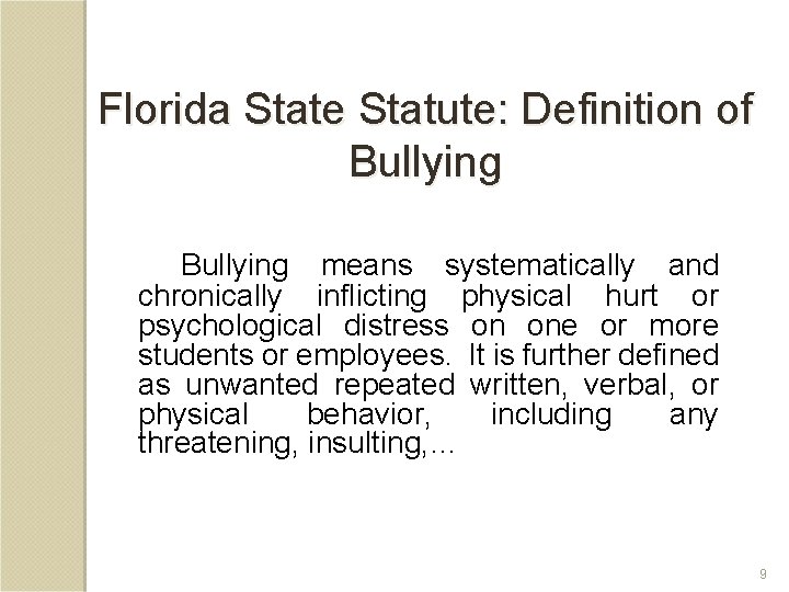 WHAT ELEMENTARY STUDENTS NEED TO KNOW ABOUT BULLYING