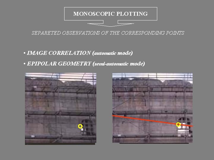 INTERIOR ORIENTATION PRINCIPAL DISTANCE C IMAGE DISTORTION IMAGE