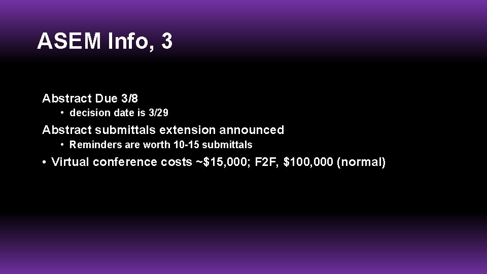 ASEM 2021 IAC Decision Tree Criteria Planning January