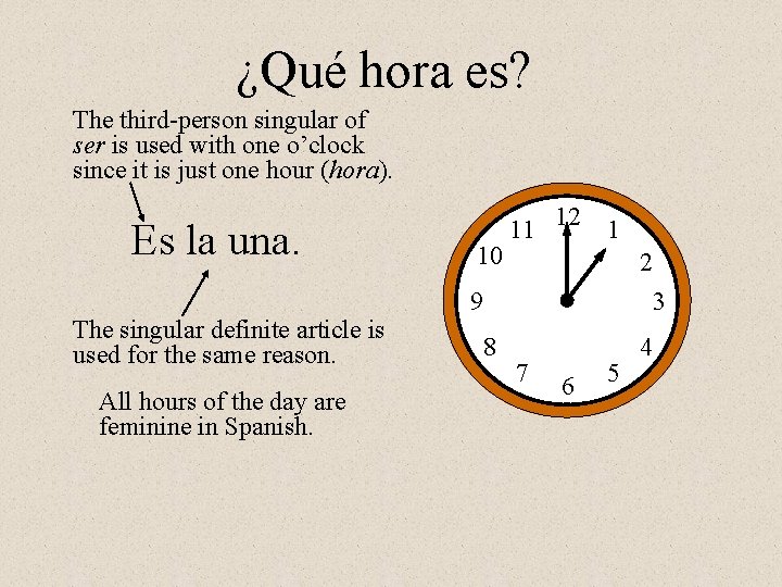 Cmo decir la hora How to Tell Time