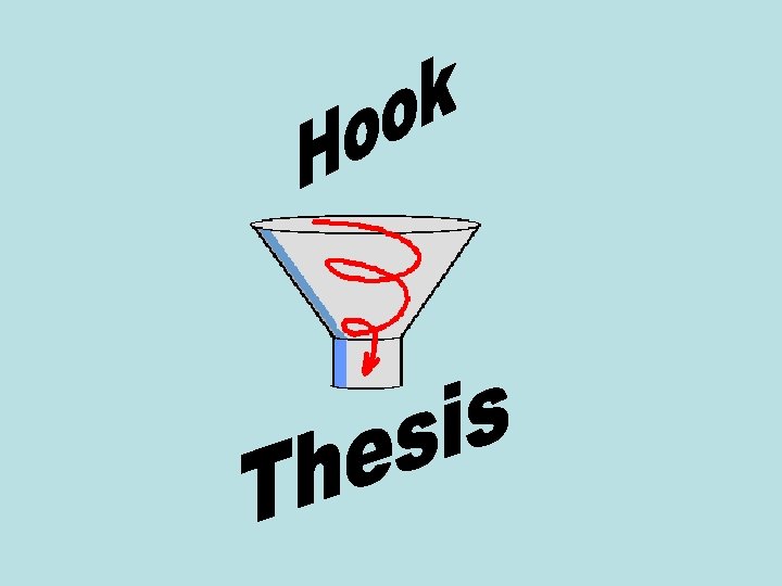 HOOK Make the reader want to read your