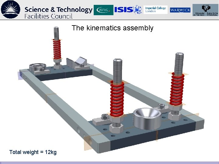 F E T S RFQ Support Structure by