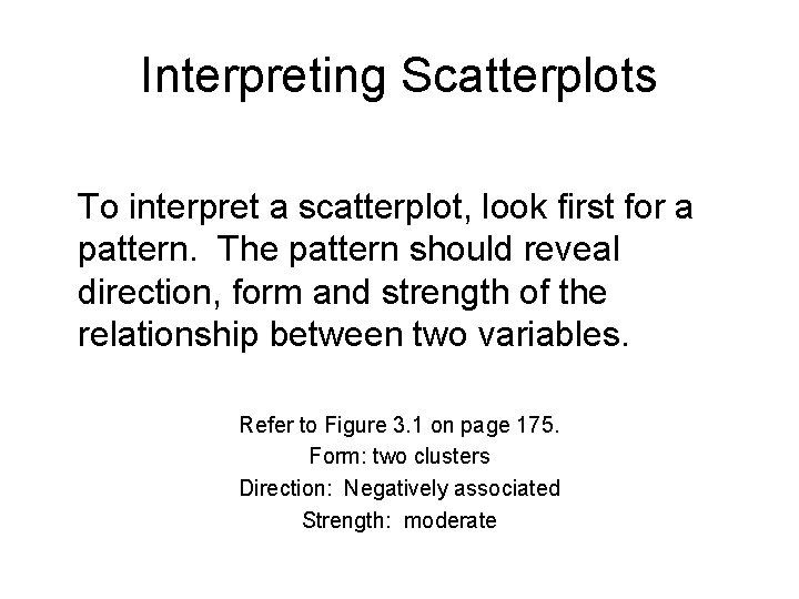 Chapter 3 Examining Relationships Section 3 1 Scatterplots
