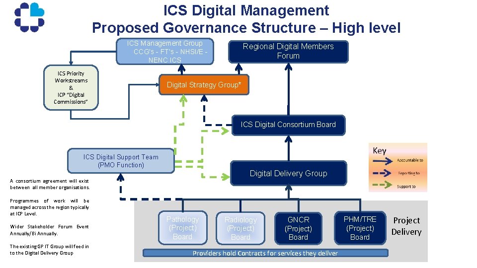 ICS Digital Management Proposed Governance Structure High level