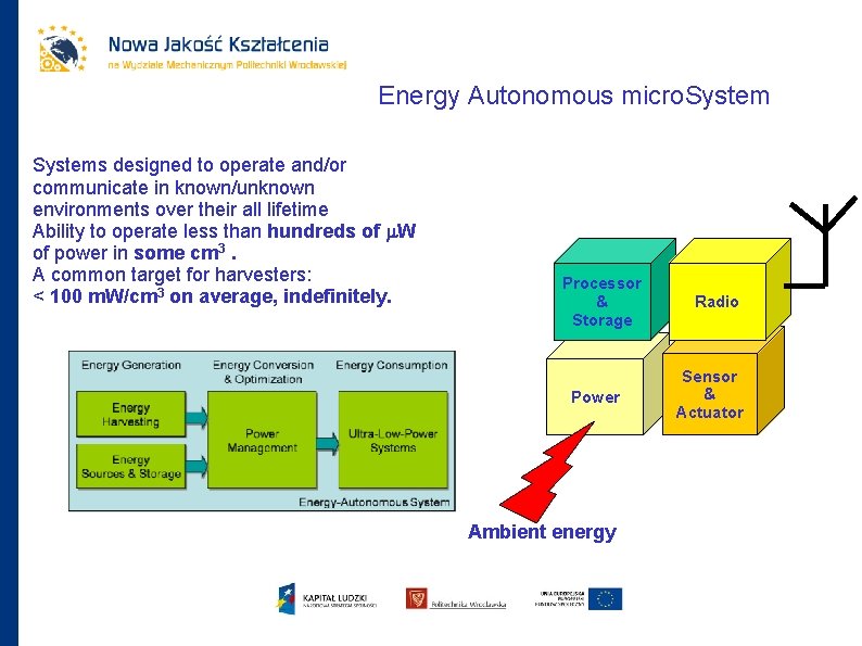 Energy harvester and microbatteries Toward autonomous sensors systems