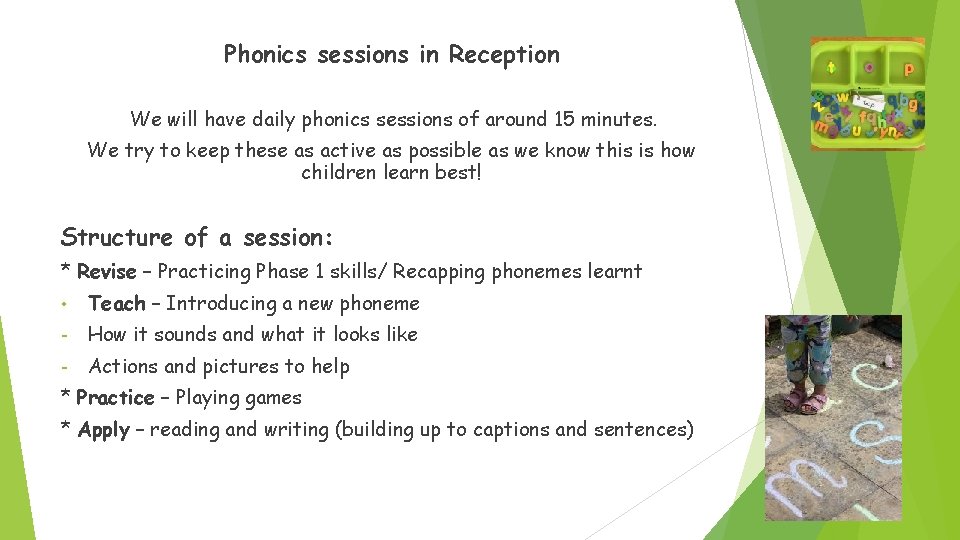 Phonics Meeting Elm Grove Primary School 2018 What