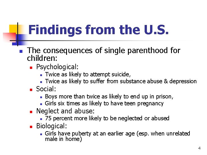 Why Marriage Matters Marriage Lone Parenthood Cohabitation Child