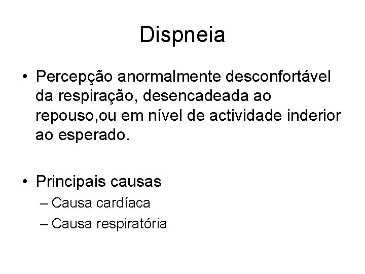 Exame do sistema cardiovascular Principais sinais e sintomas