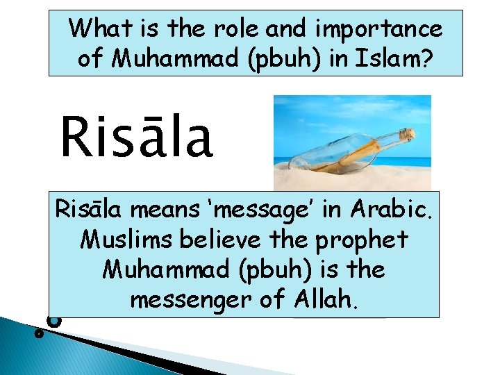 What are we learning about WHAT IS THE