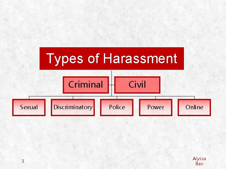 Harassment Alyssa Bao What is it Examples Women