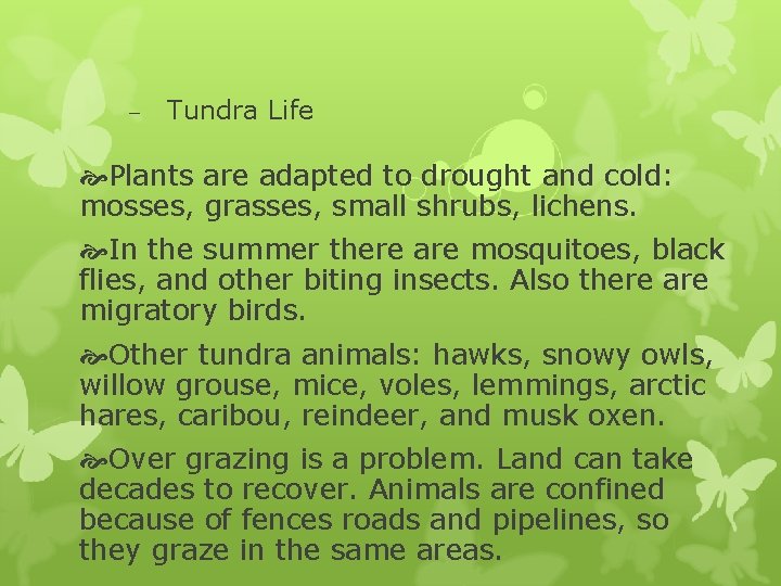 Chapter 6 Ecosystems Section 2 Biomes Factors that