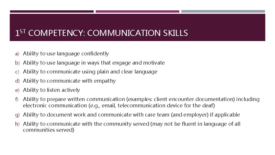 COMMUNITY HEALTH WORKER CHW WORKGROUP CHAIR JUDY HASSELKUS