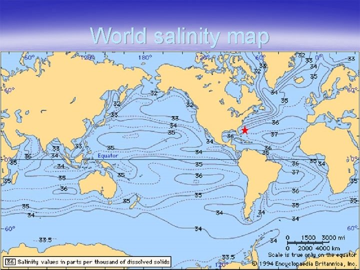 Ocean Water The most abundant elements in the