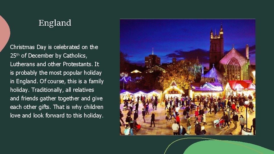 How Christmas is celebrated in Englishspeaking countries Warmingup