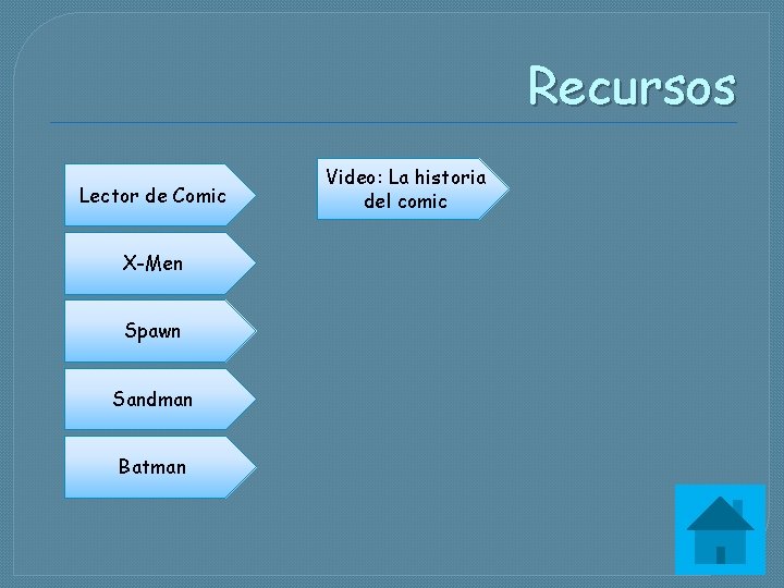 Web Quest Todo sobre el Comic ndice Introduccin