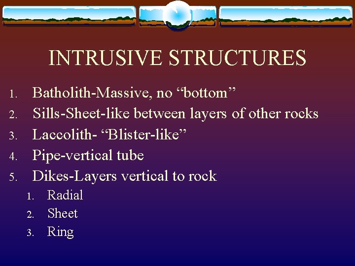 GEOLOGY MACC Bill Palmer Lecture 4 Rocks What