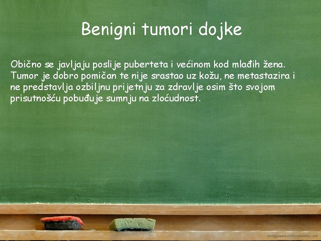 RAK DOJKE to je tumor dojke Tumor dojke