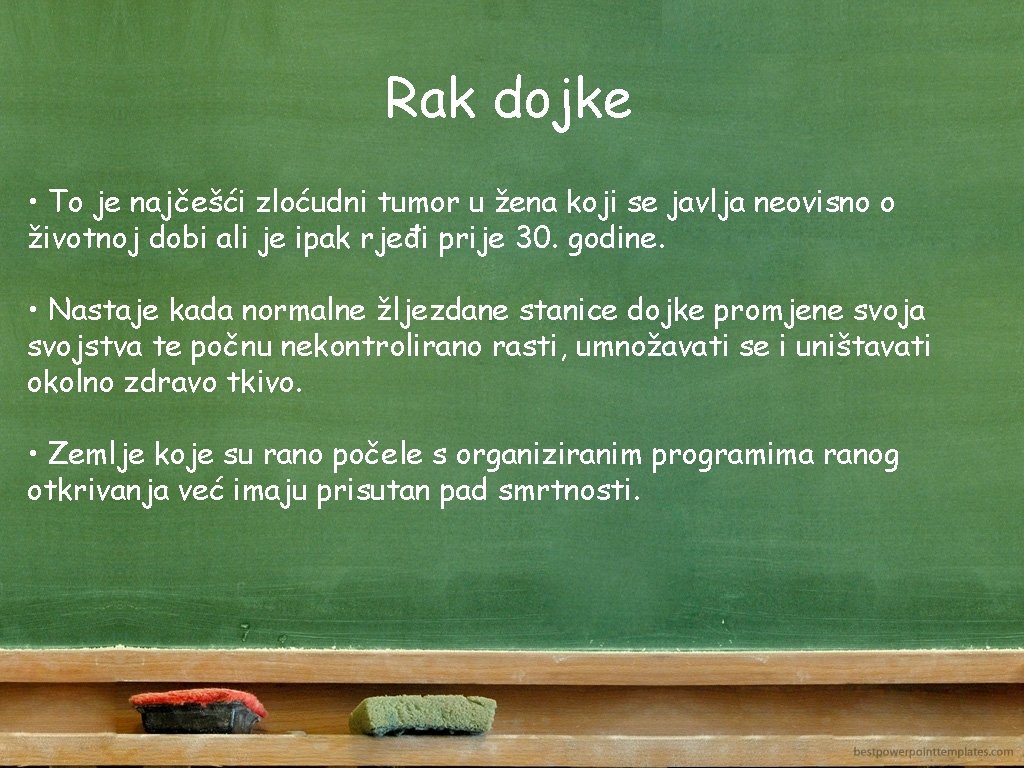 RAK DOJKE to je tumor dojke Tumor dojke